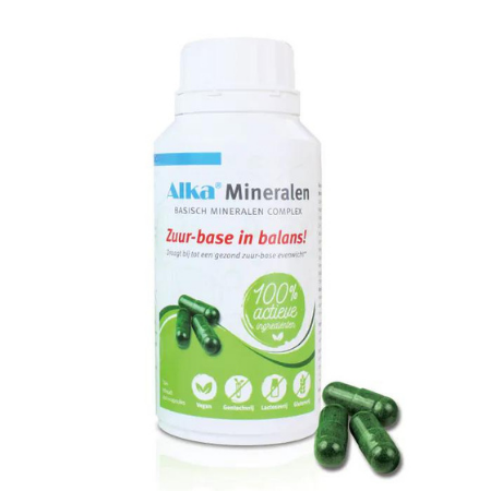 Alka Mineralen - Basisch mineralen complex - 100 V-caps – De Kruidenmozaiek